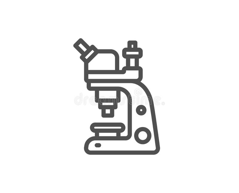 Microscope Icon Lab Editable Stock Illustrations – 783 Microscope Icon ...