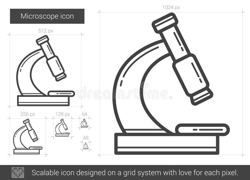 Microscopy Icon Stock Illustrations – 515 Microscopy Icon Stock ...