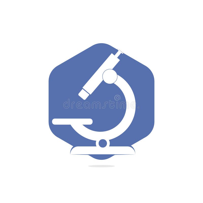 Microscope logo vector. stock vector. Illustration of service - 195015590