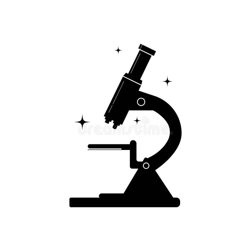 Microscope Logo Vector Icon Design Stock Illustration - Illustration of ...