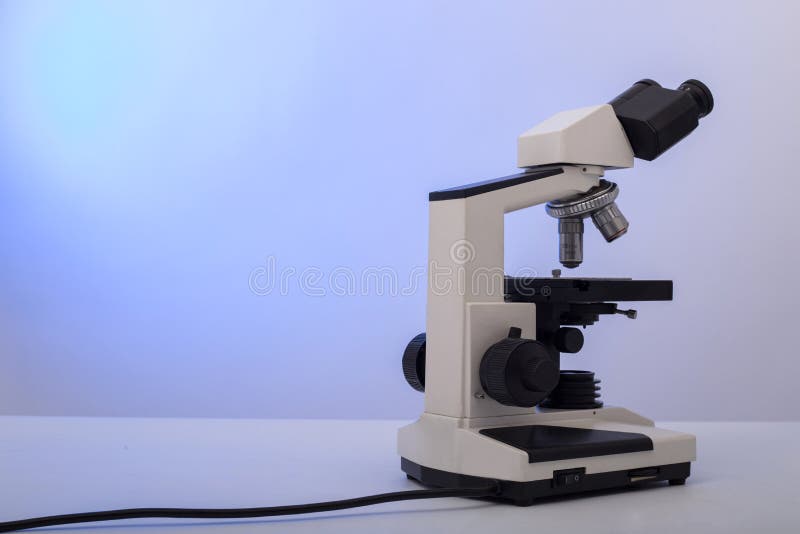 Microscope Machine for Research Stock Photo - Image of discovery, macro ...