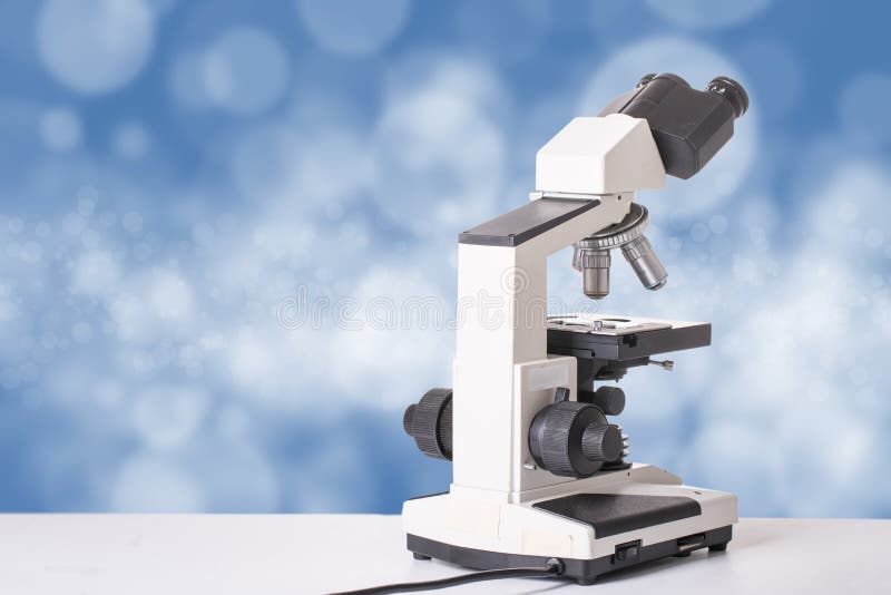 Microscope Machine for Research Stock Photo - Image of discovery, macro ...