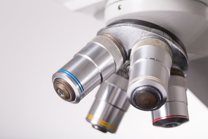 Microscope Machine for Research Stock Image - Image of hospital ...