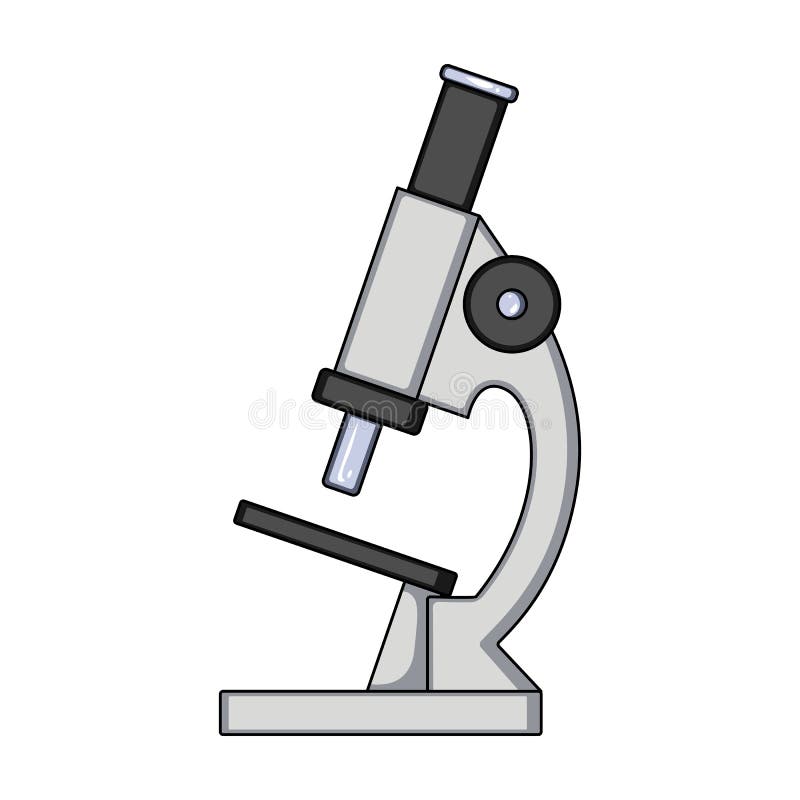 Microscope. Medicine Single Icon in Cartoon Style Vector Symbol Stock ...