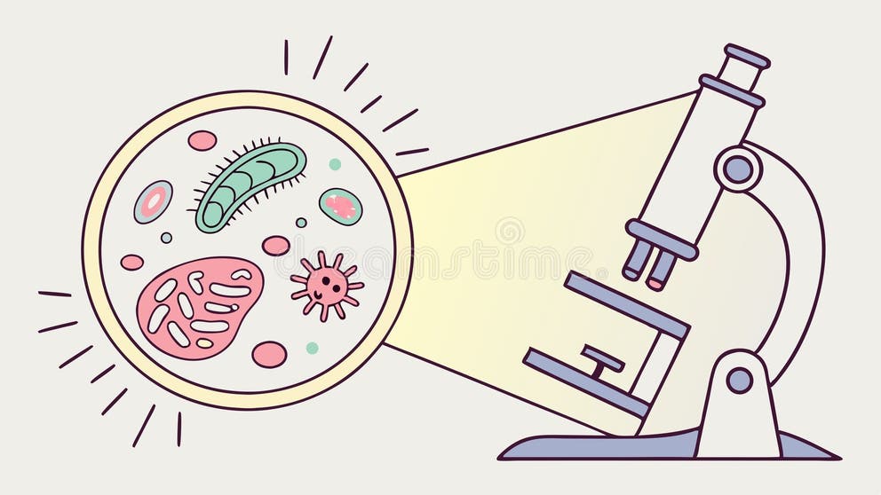 Microscope and Microscopic Organisms, Science and Biology Research ...