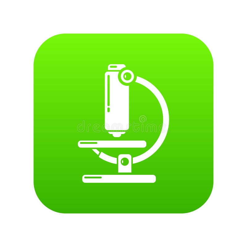 Microscope Modern Flat Icon Stock Vector - Illustration of learning ...