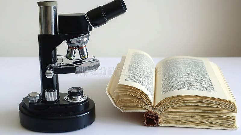Microscope Open Book Research Lab Study Stock Photos - Free & Royalty ...