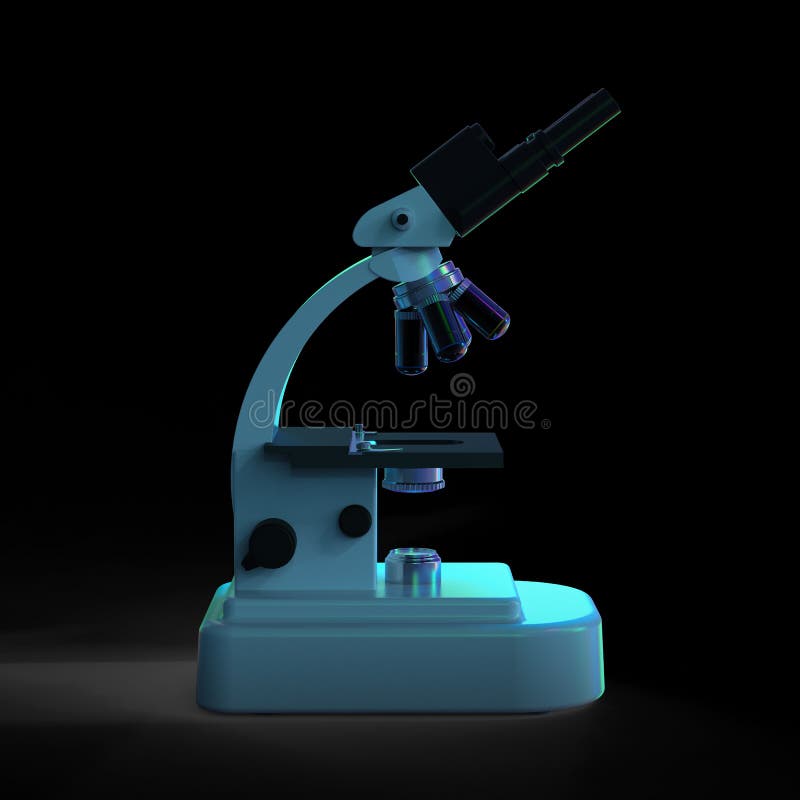 Microscope or Optical Instrument Stock Illustration - Illustration of ...