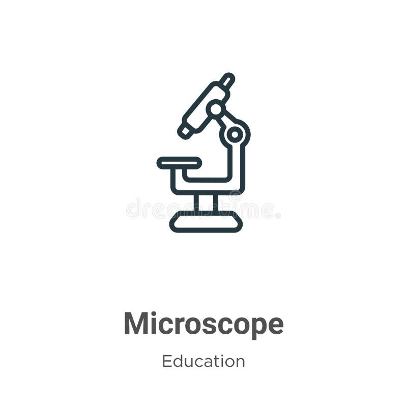 Microscope Lab Outline Stock Illustrations – 12,352 Microscope Lab ...