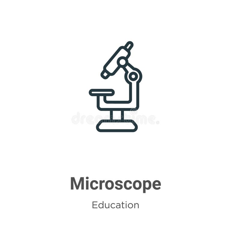Line Microscope Icon Stock Illustrations – 23,606 Line Microscope Icon ...