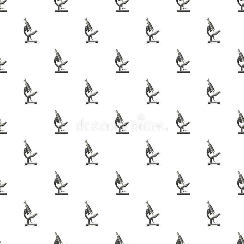 Microscope pattern stock vector. Illustration of cartoon - 120190968