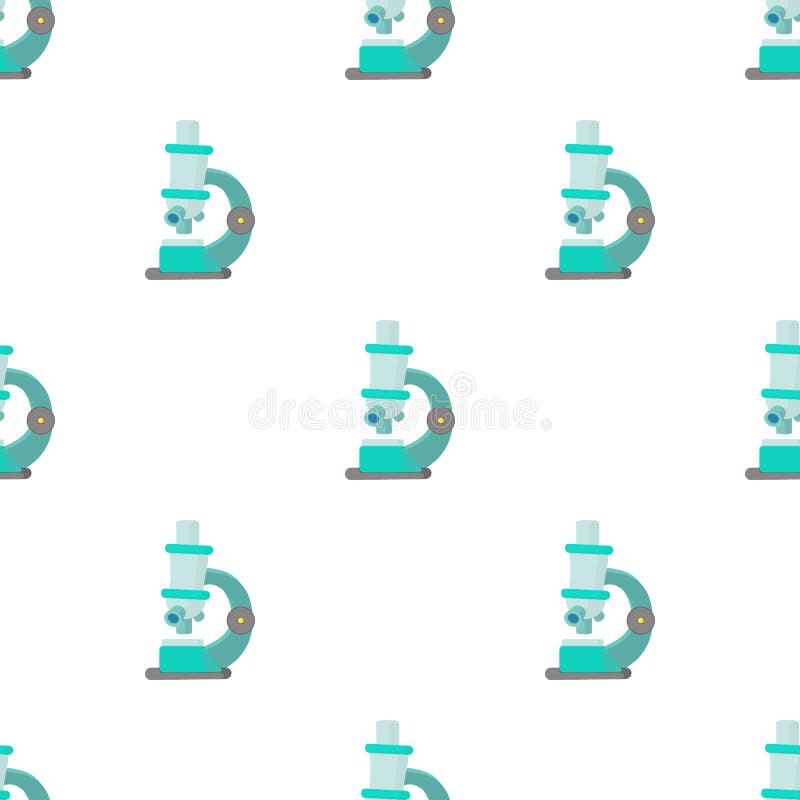 Microscope Pattern Seamless Vector Stock Illustration - Illustration of ...
