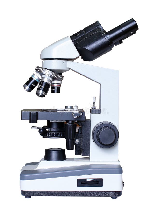 Microscope stock image. Image of isolated, approaching - 41127799