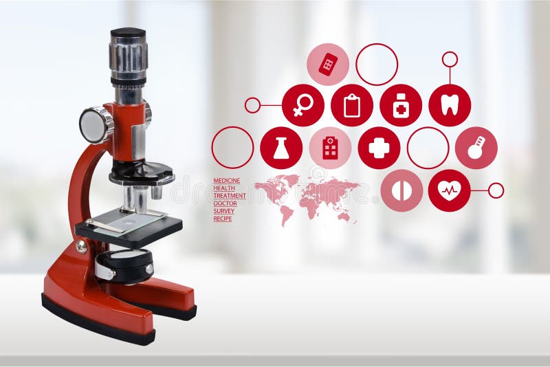 Microscope stock illustration. Illustration of equipment - 59989900