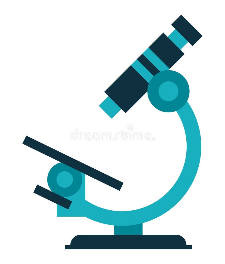 Microscope science tool stock vector. Illustration of education - 229885761
