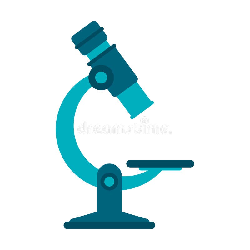 Microscope scientific tool stock vector. Illustration of experiment ...