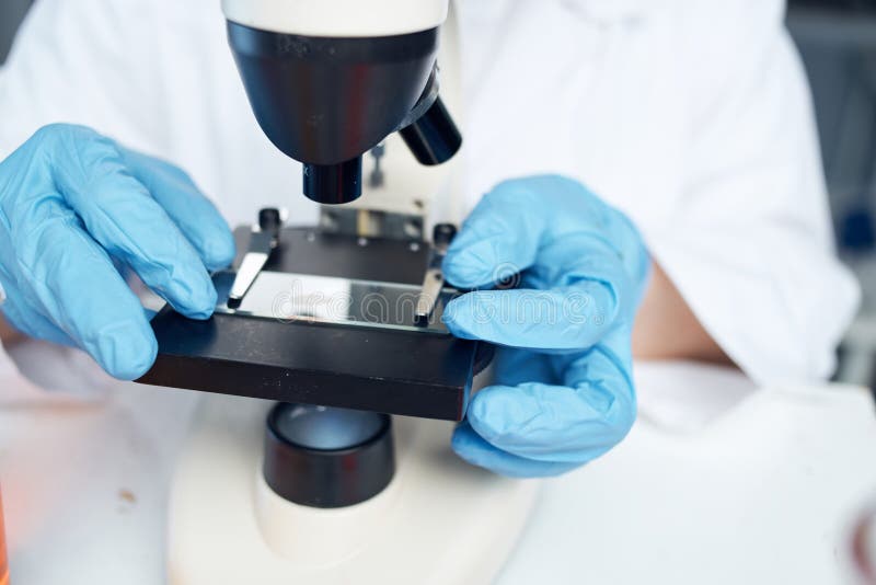 Woman Setting Microscope Stock Photos - Free & Royalty-Free Stock ...