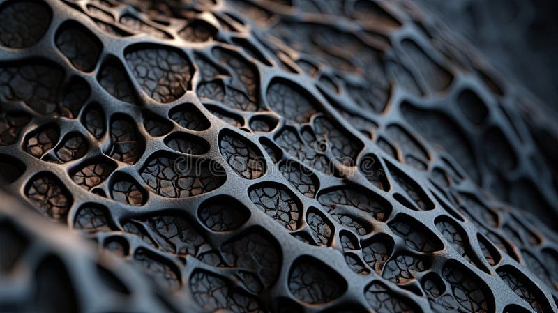 Microscope Shot of Graphite Texture. Generative Ai Stock Photo - Image ...