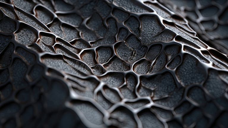 Microscope Shot of Graphite Texture. Generative Ai Stock Photo - Image ...