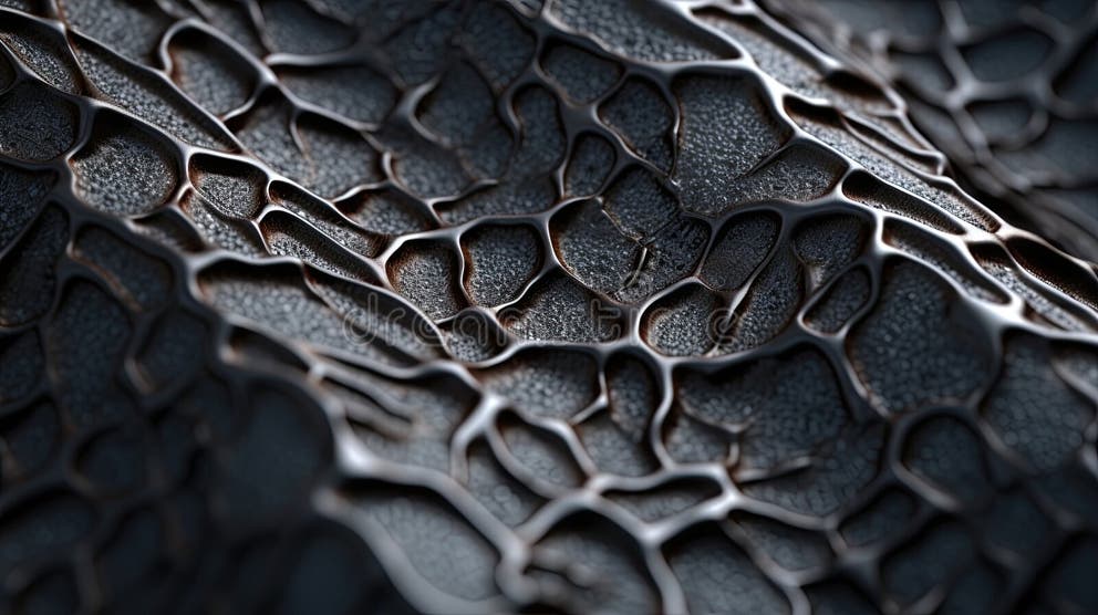 Microscope Shot of Graphite Texture. Generative Ai Stock Photo - Image ...