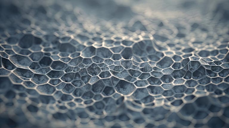 Microscope Shot of Graphite Texture. Generative Ai Stock Image - Image ...