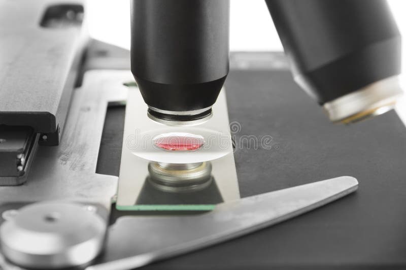 Microscope Slide Sample Medical Research Test Stock Photo - Image of ...