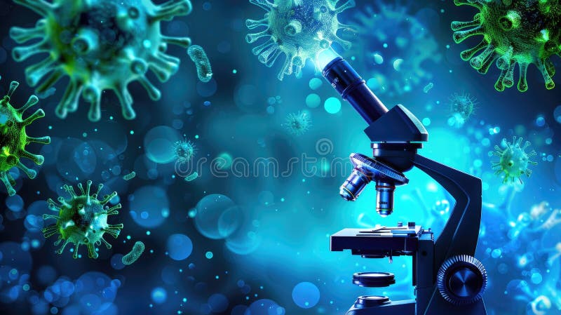 Microscope, Tool for Scientific and Medical Research, Medical Concept ...