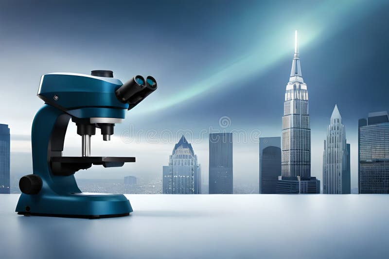 Microscope Tool To Look into MicroWorld Isolated with Clipping Path ...