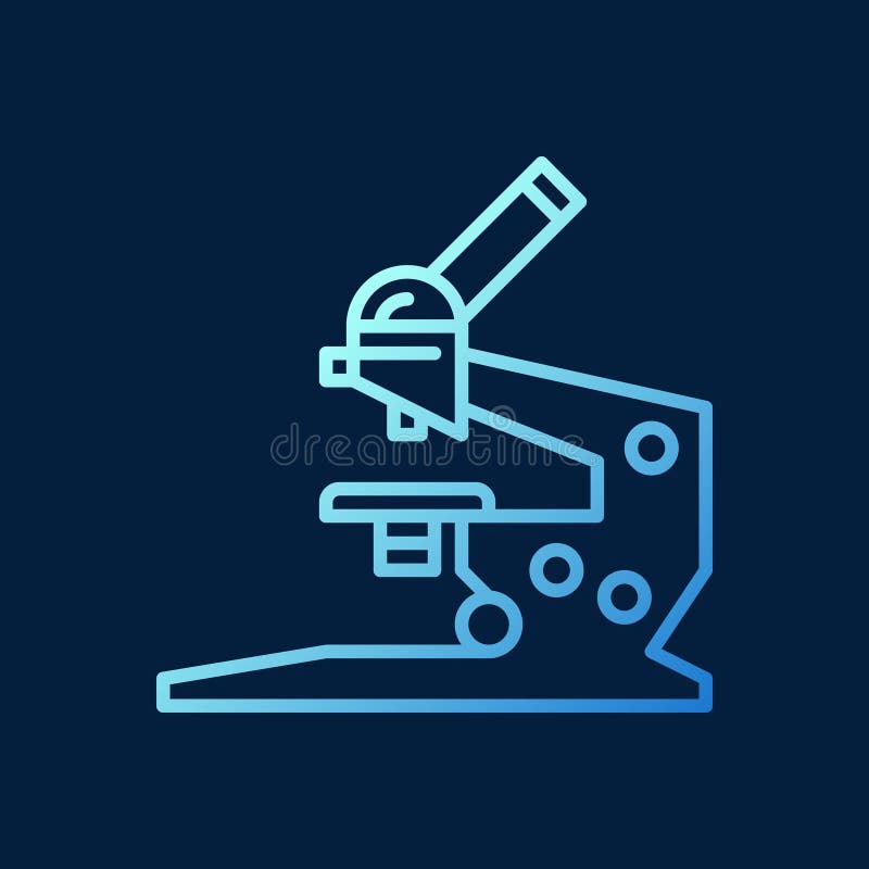 Microscope Vector Icon. Science Lab Microscope Vector Illustration ...