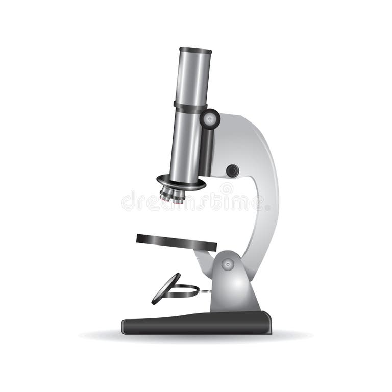 Microscope. Vector Illustration Decorative Design Stock Vector ...