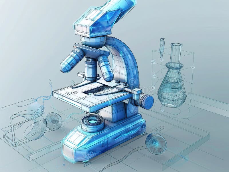 Microscope Visualization with Augmented Reality Transparent Microscope ...