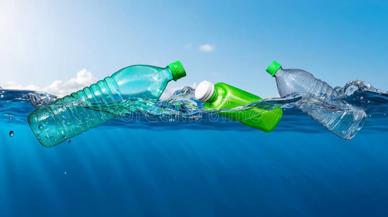 Microscopic Bacteria Breaking Down Plastic Waste in Ocean Water ...