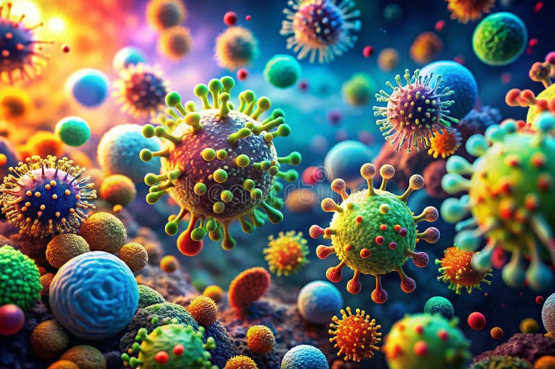 Microscopic Bacteria Colony a Deep Dive into the World of Microbiology ...