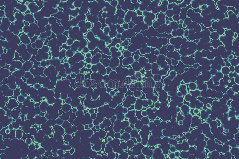 Microscopic Bacterium and Bacillus Bacteria Micro-organisms Stock ...