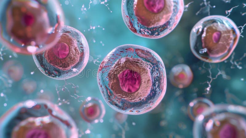 Multiple Cells with Varying Types of CAMs Demonstrating Their Diverse ...