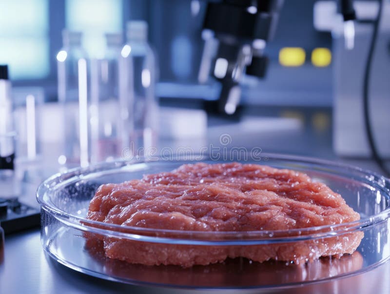 Microscopic Cell Culture in the Lab Stock Image - Image of science ...