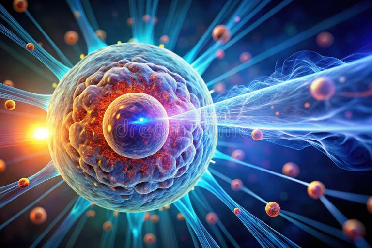 Microscopic Cellular Energy Transfer a Visual Representation of ...