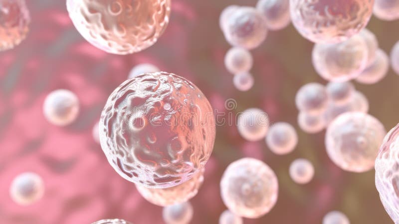 Microscopic Cellular Landscape Stock Photo - Image of pathology ...
