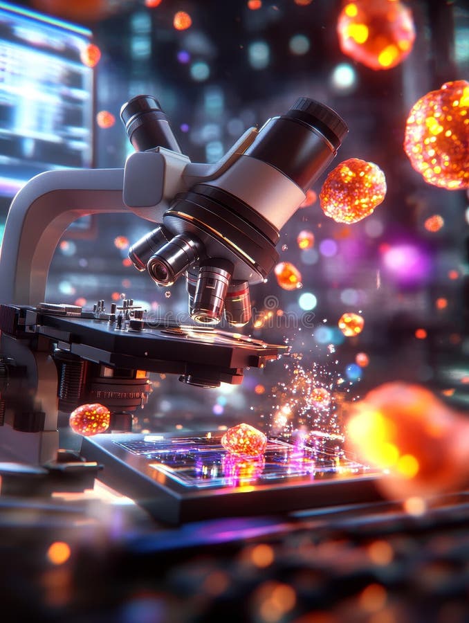 Microscopic Cellular Research Science Technology Discovery Innovation ...