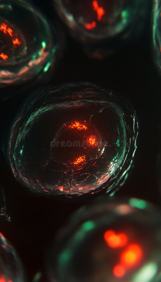 Microscopic Close Up of Human Embryonic Stem Cells Showcasing Their ...