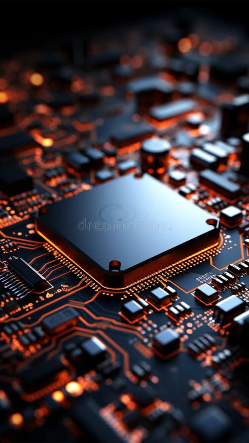 Microscopic Components Form an Elaborate Circuitry Pattern on the ...