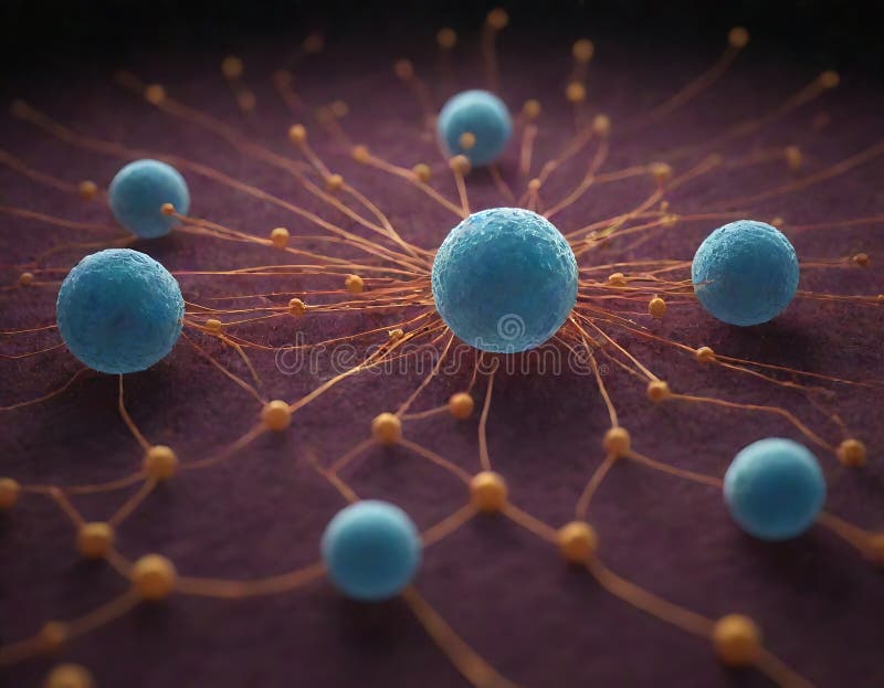Microscopic Connections, a Striking Scientific Visualization, .atomic ...