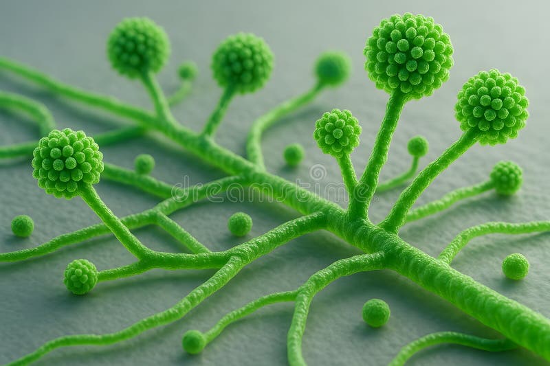 Trichoderma Fungus Stock Illustrations – 14 Trichoderma Fungus Stock ...