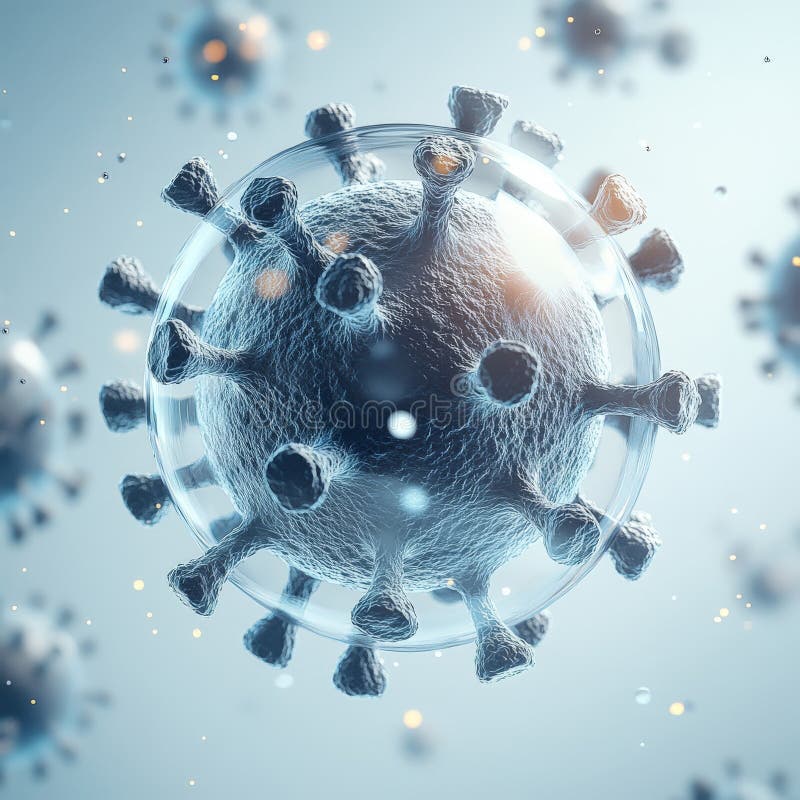 Particlevirus Particle Stock Illustrations – 3 Particlevirus Particle ...