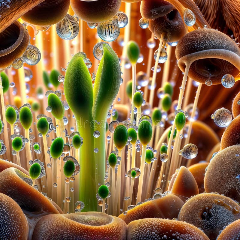 Vibrant Microscopic Ecosystem Explored, Generative Ai Stock ...