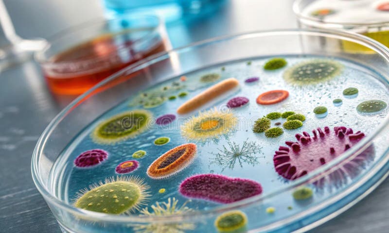 Microscopic Ecosystem: the Interaction of Mold and Bacteria in a Petri ...