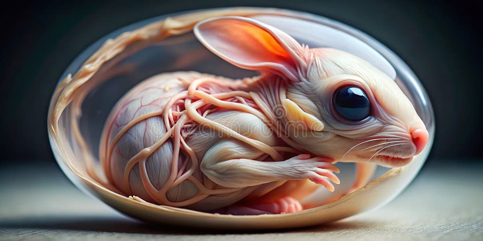 Microscopic Examination of a Stillborn Rabbit Fetus a Detailed Study of ...