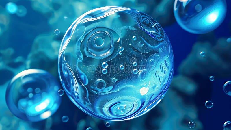 Detailed View Reveals the Intricate Structure of an Oxygen Cell Under ...