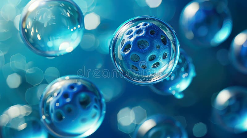 Detailed View Reveals the Intricate Structure of an Oxygen Cell Under ...