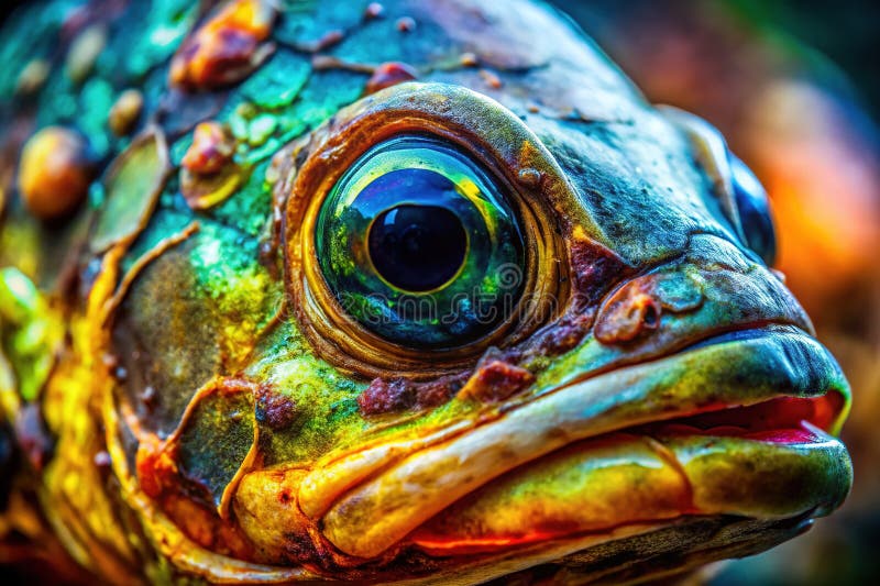 A Microscopic Exploration of Fish Decomposition Extreme CloseUp of ...